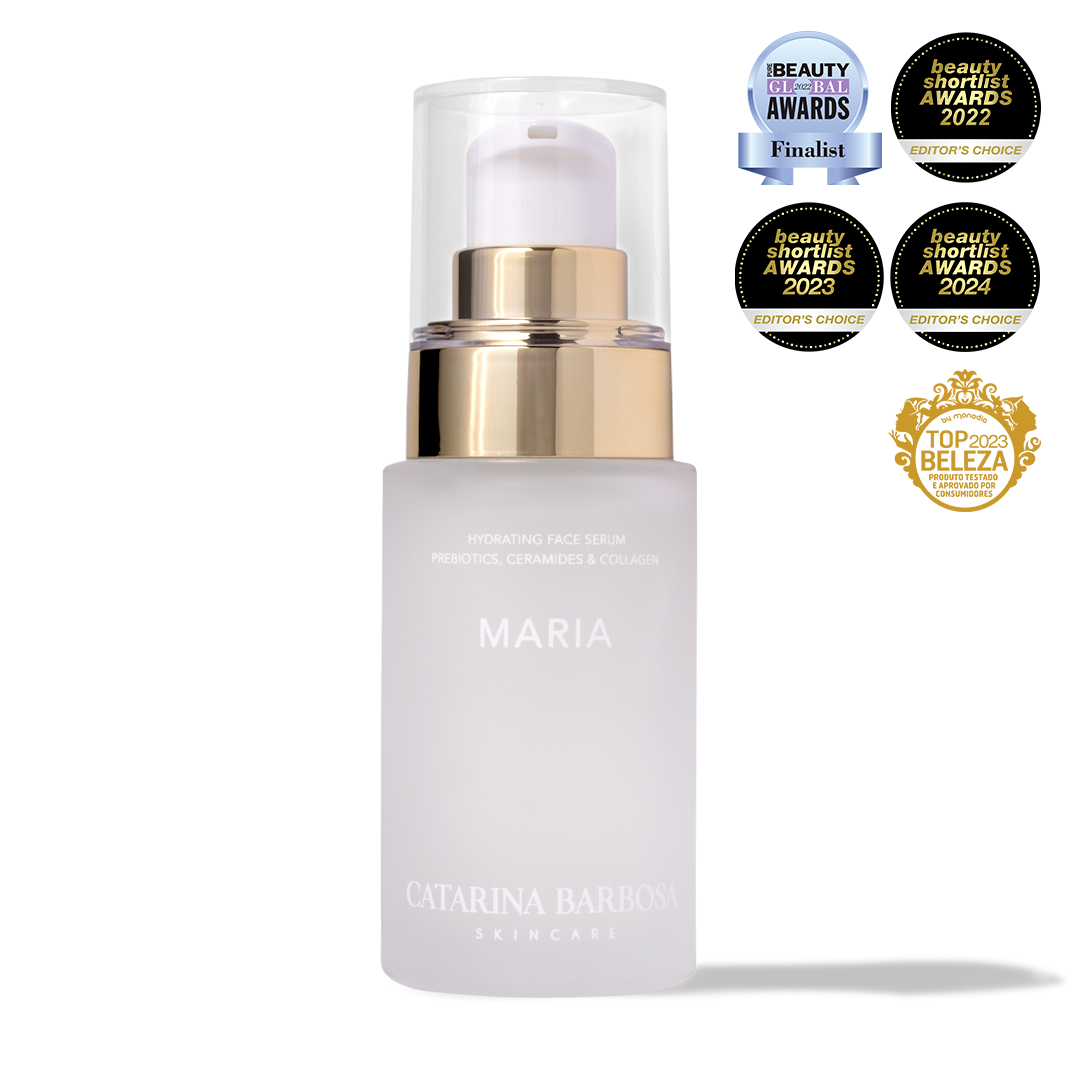 MARIA - hydrating serum, dehyadrated skin, microbiome, prebiotics