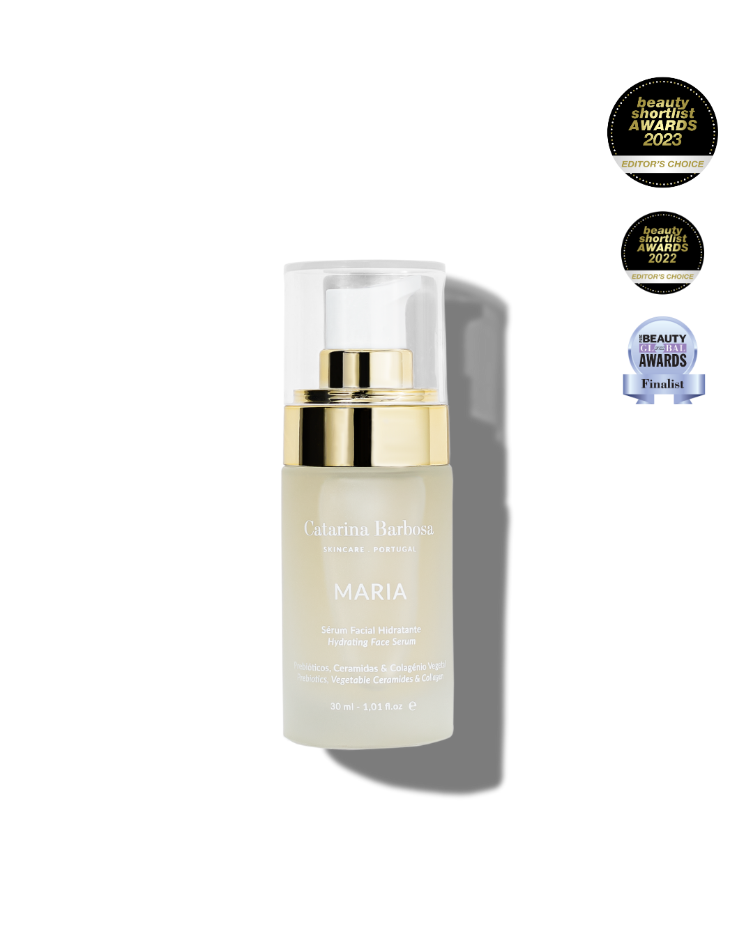 MARIA - hydrating serum, dehyadrated skin, microbiome, prebiotics